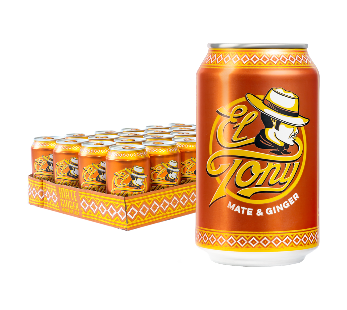 Commandez El Tony Mate & Ginger (33cl) - Drinks Shop
