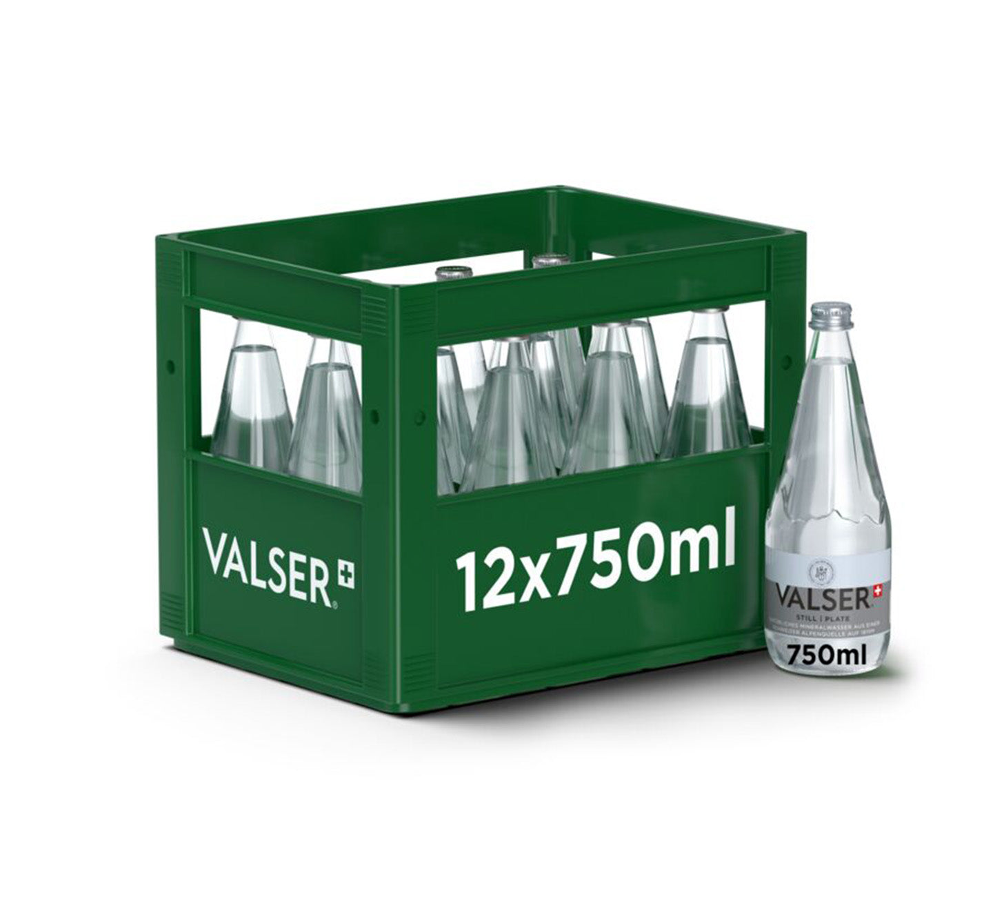 Valser Still Wasser 75cl 12-Harasse | Jetzt im Getraenkeshop kaufen