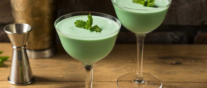 7 cocktails en vert