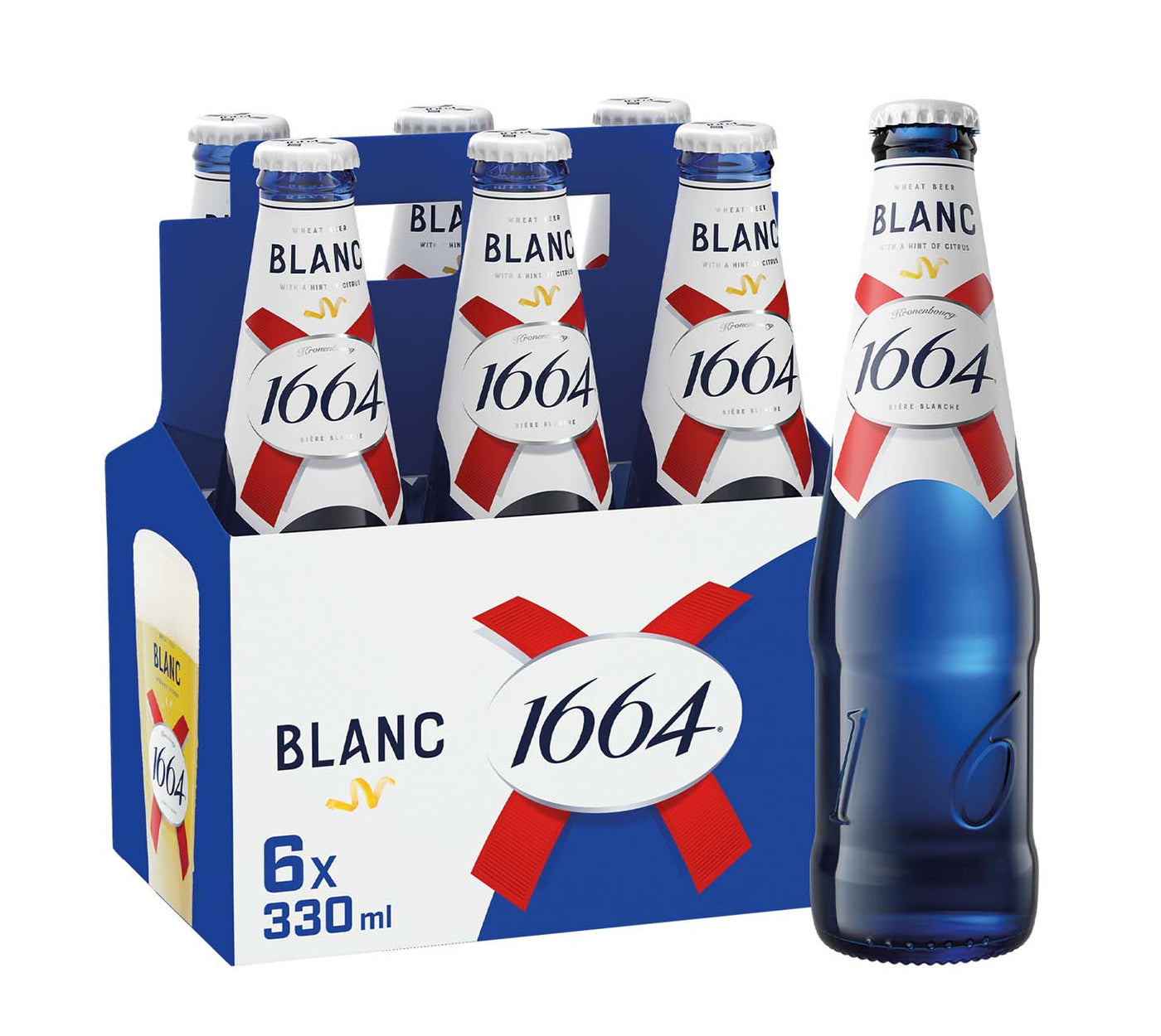 1664 Blanc – franzoesisches Bier | Jetzt im Getraenkeshop kaufen