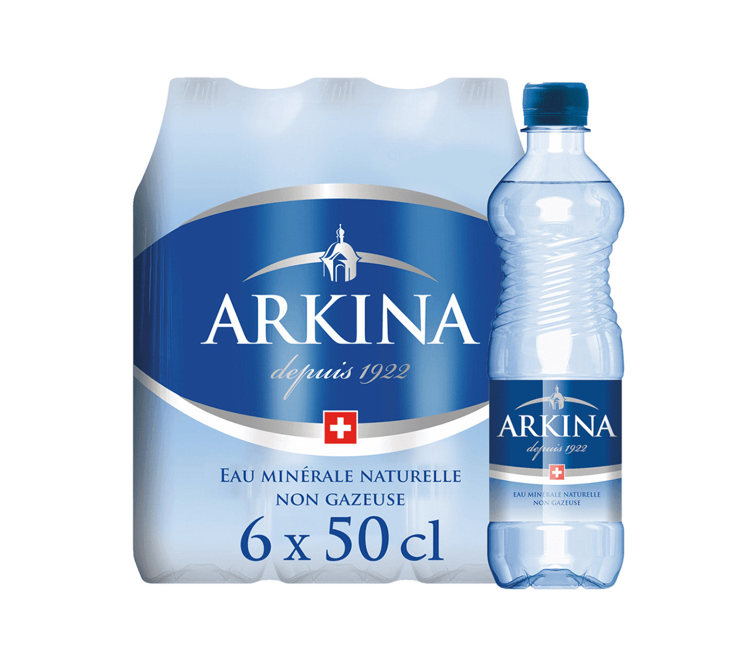 Arkina Blue Still 50 cl, pack de 6 | Achetez en ligne
