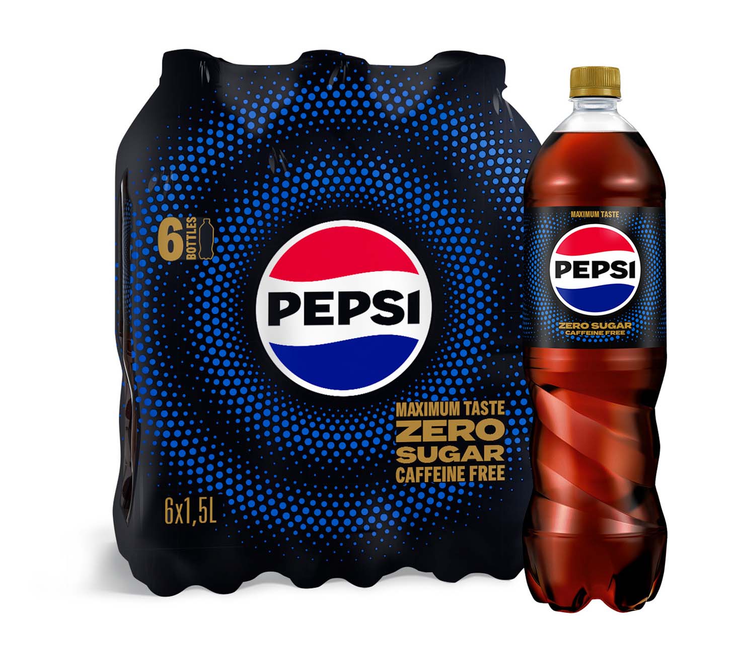 Ordina online la Pepsi Max senza caffeina (150cl)