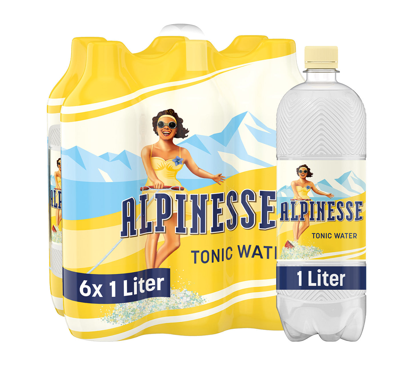 Alpinesse Tonic Water 100cl 6-Pack | Jetzt im Getraenkeshop kaufen